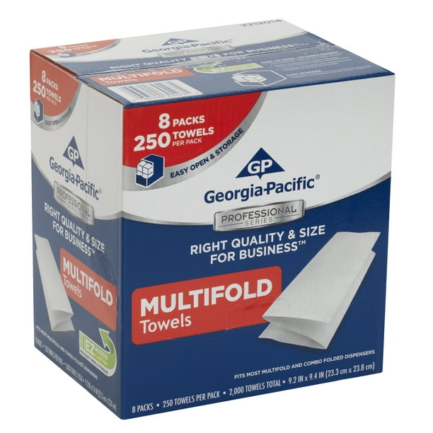 Georgia Pacific Professional Series Premium Paper Towels,M-Fold,9 2/5x9 ...