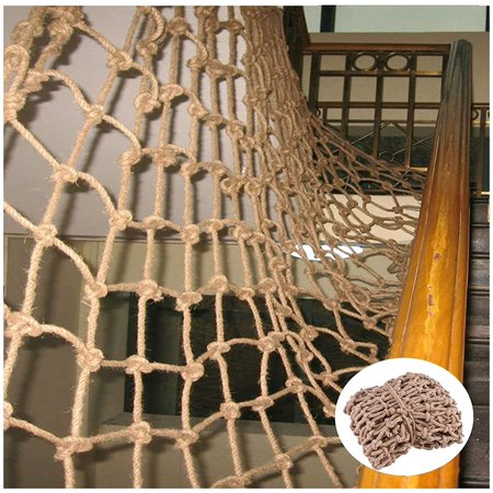 Rope Netting Fence Stair Decor Net Heavy Duty Hemp Rope Net Waterproof ...