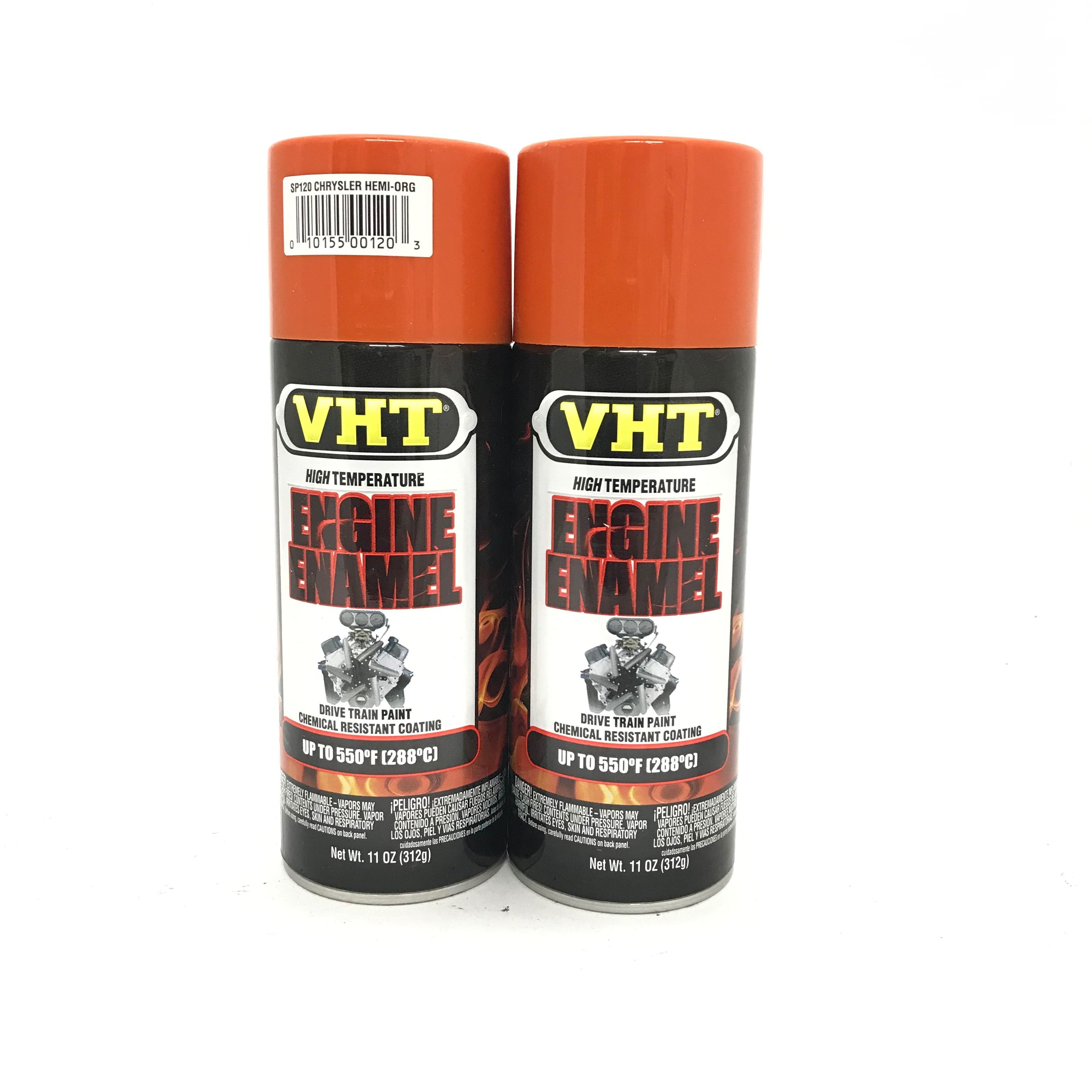 VHT SP120-2 Pack Engine Enamel Chrysler Hemi-Orange - 11 oz Aerosol Can ...