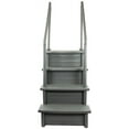 Aqua Select Heavy Duty Anti-Slip Pool Ladder Stairs for Above Ground ...