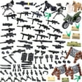 NAYIHOOP Military Base Building Set, WW2 Army Playset, Compatible with ...