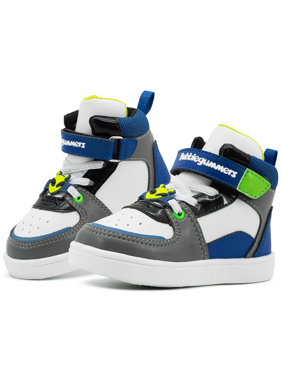 Tenis Bubble Gummers Niños Tobago I Antiderrapante Velcro Blanco 18 ...