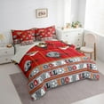 Feelyou Retro Soccer Sports Bedding Comforter Set 7 Pieces, Est Sleep ...