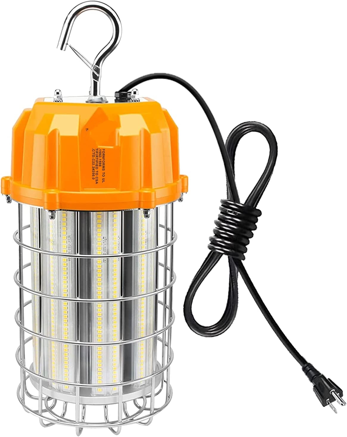 150W LED Temporary Work Light 21,750LM Lighting ETL Listed 10' Cable ...