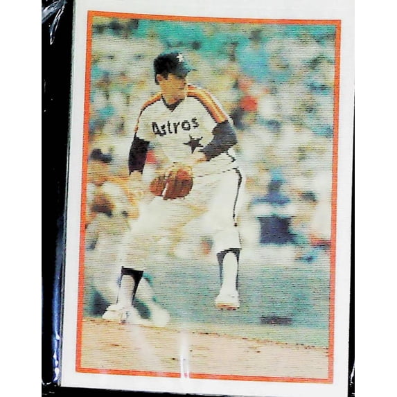 1987 Sportflics Houston Astros Team Set Nolan Ryan 9 Cards NM-MT ...