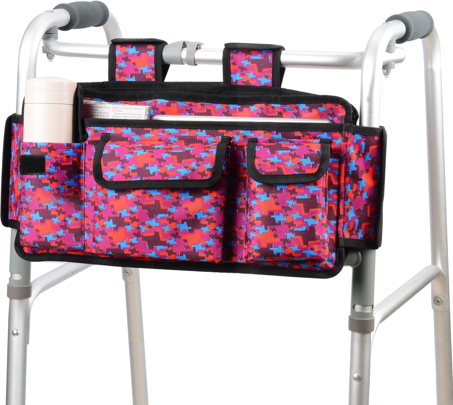 supregear Walker Bag, Folding Walker Basket Organizer Pouch Tote for ...