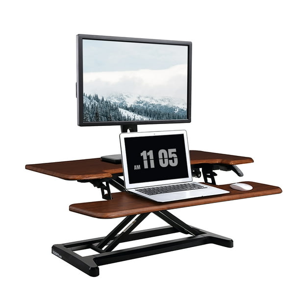 FlexiSpot Home Office Height Adjustable Standing Desk Converter ...