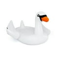 Giant Inflatable Swan Floating Island 4-Person Pool Float with 4 Cups Holders - Walmart.com