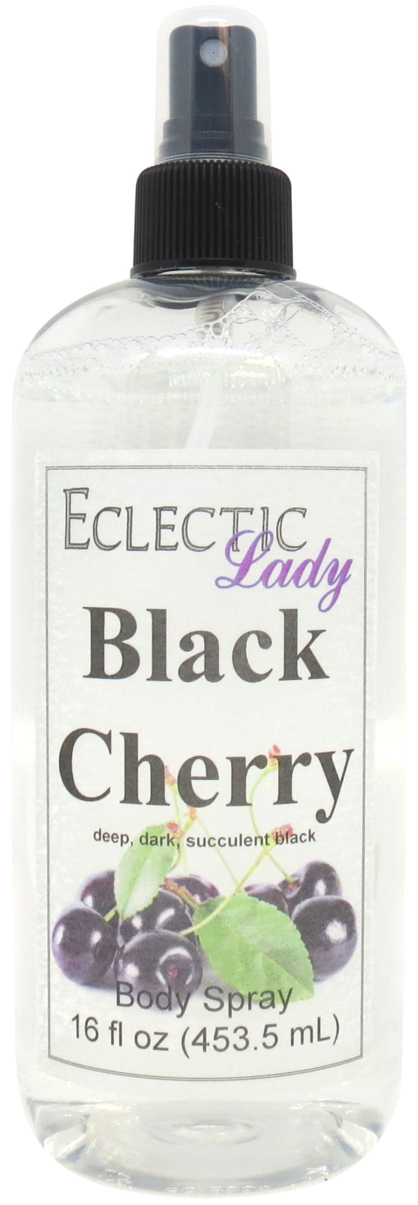 Black Cherry Body Spray, Eclectic Lady, Hydrating Mist, Unisex, 16 oz ...