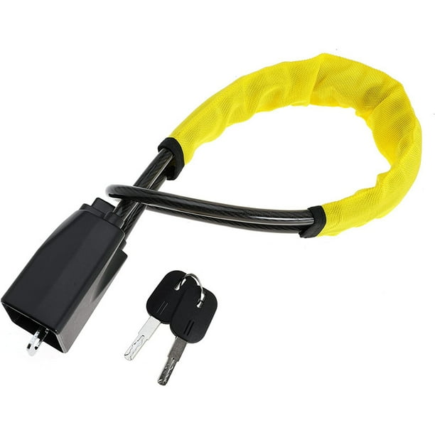 Tevlaphee Car Anti-Theft Rod, Car Anti-Theft, 2 Keys (YELLOW)Car ...