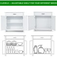 AVAWING Modern Storage Dining Room Furniture Accent, Kitchen Sideboard ...