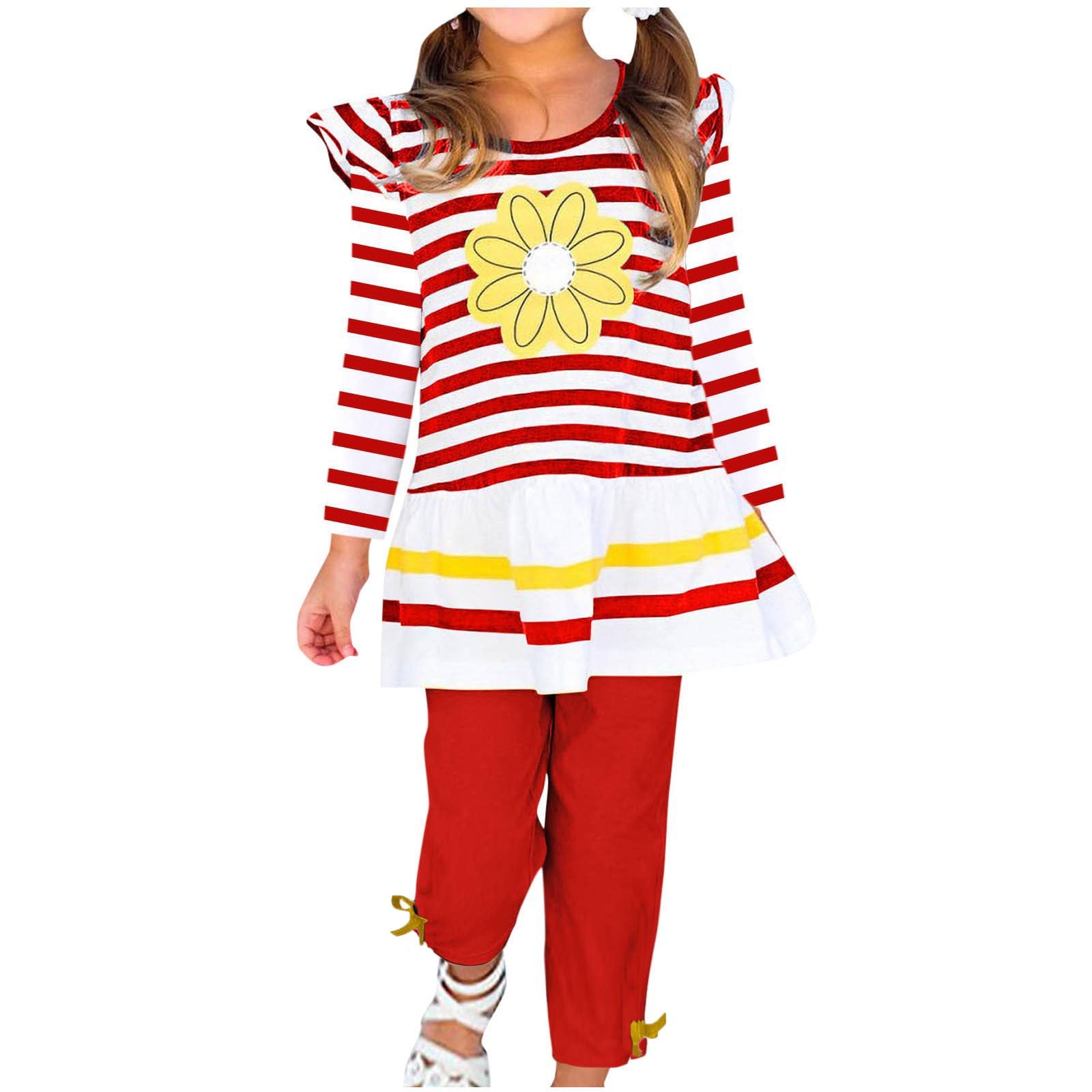 Click here for Cinvoph Girls Summer Clothes Casual Clothing Suit... prices