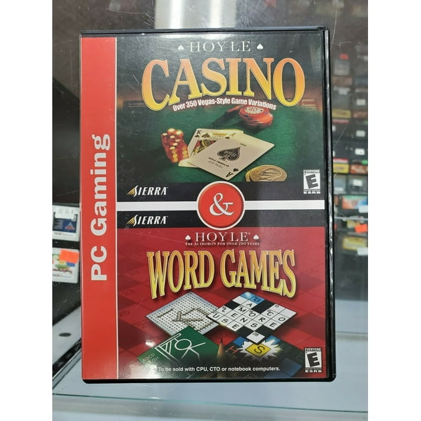 Hoyle Casino And Hoyle Word Games PC Software Game Set Complete ...