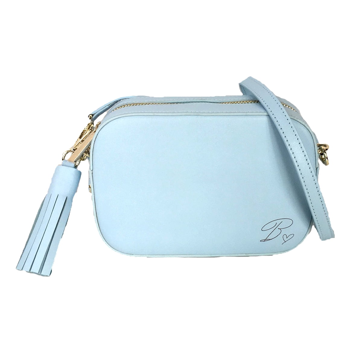 Pop & Suki Be Leather Camera Crossbody Micro Backpack Bag, Baby Blue ...