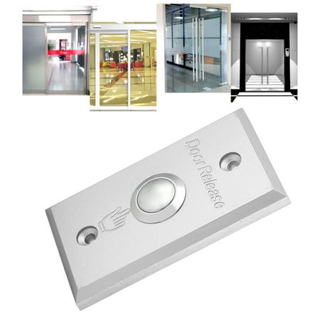 Exit Button Switch, Door Release Button Pc Fireproof And Flame Limiting ...