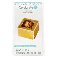 12 Packs: 3 ct. (36 total) Clear Acetate Treat Boxes by Celebrate It ...