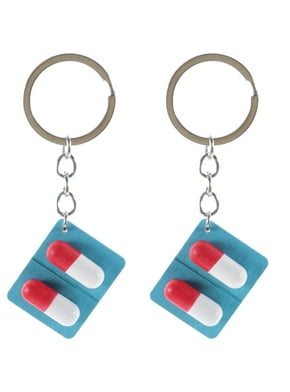 Pill Keychains in Medicine Dosing Containers - Walmart.com