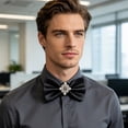 Bow Ties for Men Pretied Bowties Classic Formal Business Bow Tie ...
