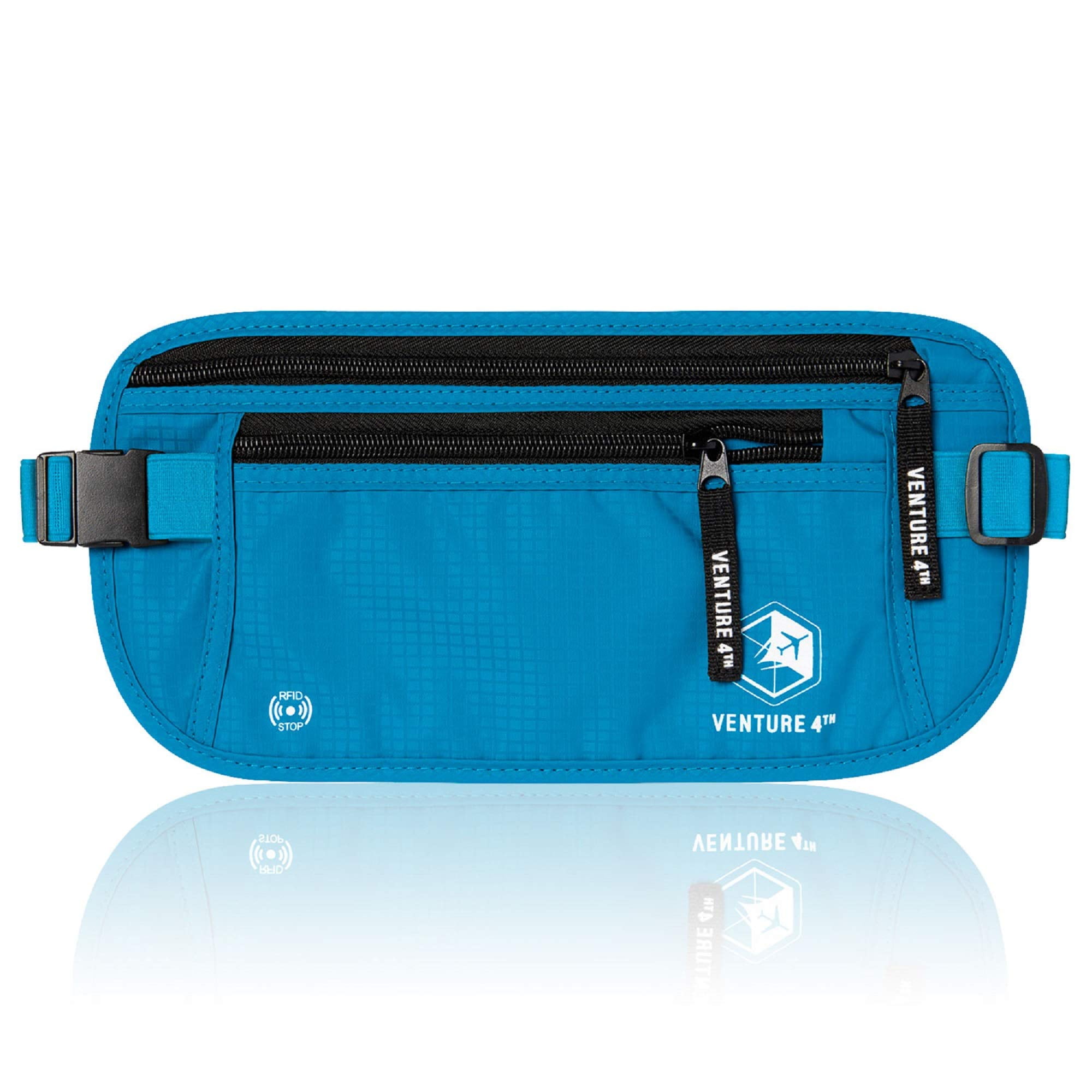 Venture 4th Travel Money Belt - Unisex Wallet RFID Blocking Passport ...
