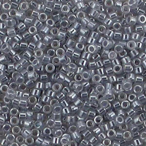 Click here for Miyuki Delica 11/0 Rd Crystal Grey 11/0 prices