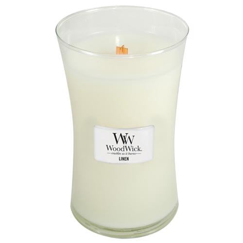 WoodWick® Large Hourglass Candle, Linen - Walmart.com