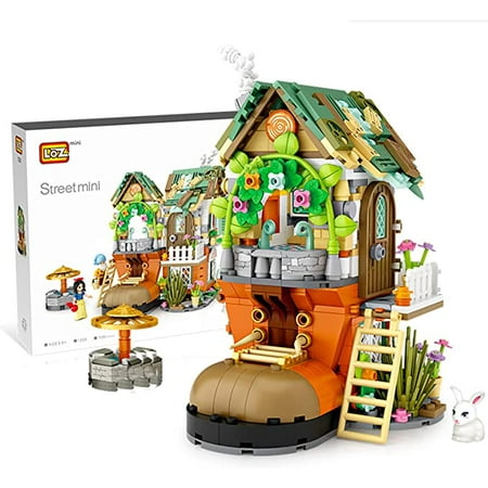 Folding Fairy Tale Series House Building Sets, DIY Building Block ...