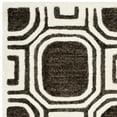 SAFAVIEH Precious Normina Geometric Area Rug, Charcoal, 3' x 5 ...