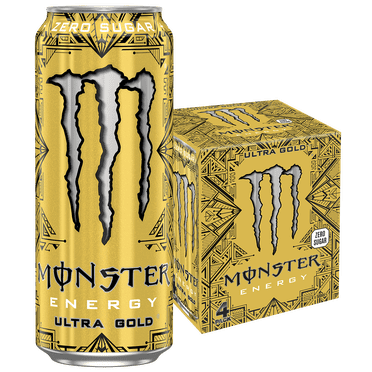 (24 Cans) Monster Ultra Red, Sugar Free Energy Drink, 16 fl oz ...