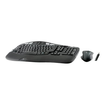 Logitech Cordless Desktop Wave Pro - Keyboard and mouse set - wireless ...