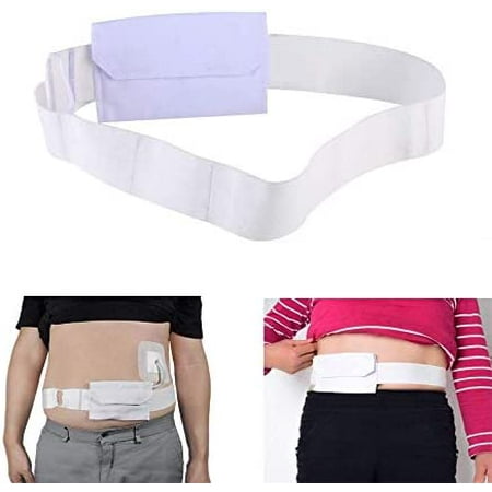 Abdominal Feeding Tube Belt with Bag - G Tubes Holder for Fixed ...