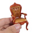 FRCOLOR Mini Furniture Vintage Style Miniature Chair Model Doll House ...