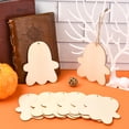 3Set Unfinished Blank MDF Pendants Set for Painting Arts Pyrography ...