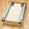 18'' Rockler Centerline Lifetime Soft-Close Undermount Drawer Slides ...