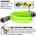 Flexzilla Garden Lead-in Hose with SwivelGrip, 5/8 in. x 5 ft., Heavy ...