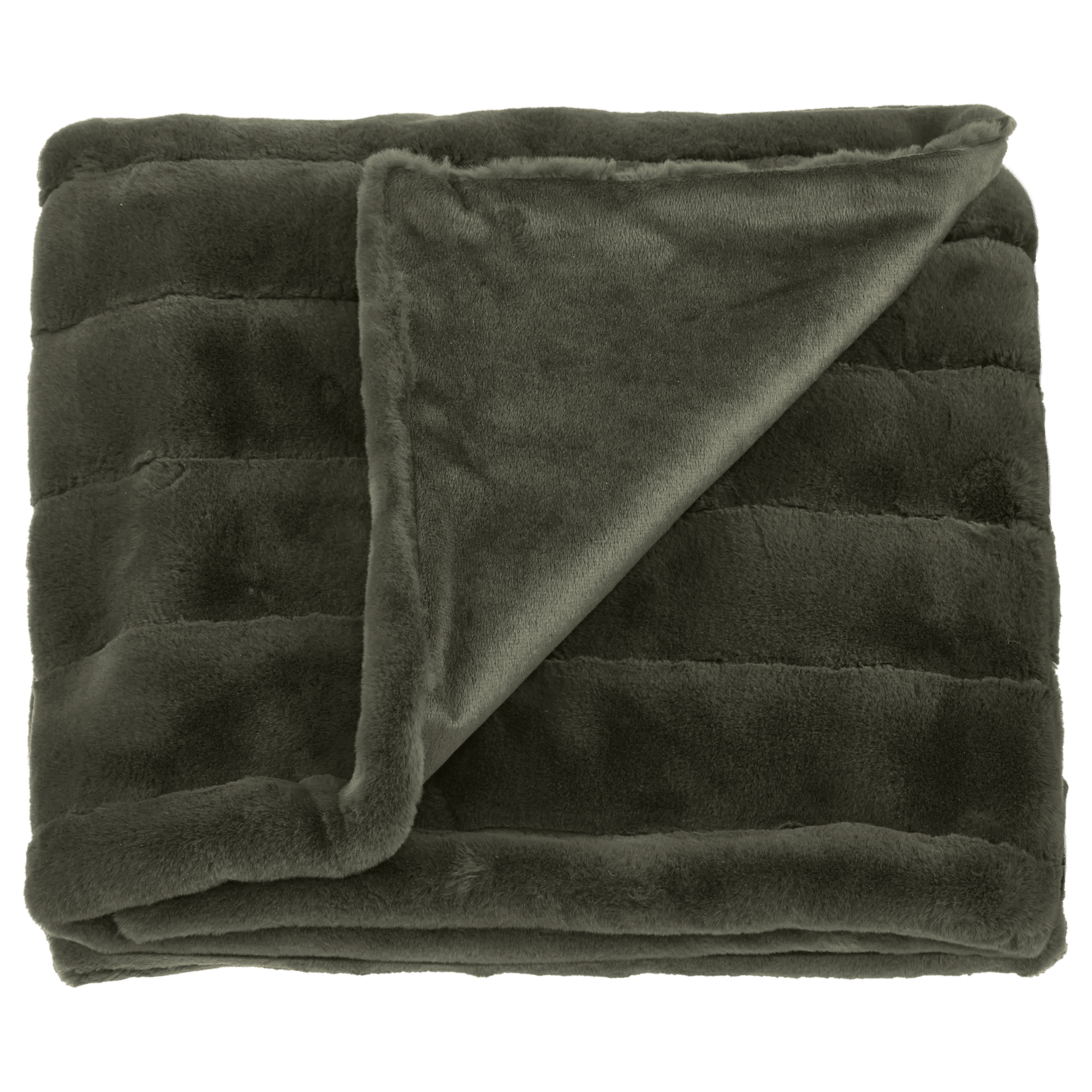 Click here for Bouclair Green Cougar Faux Fur Throw 50x60 In (127... prices