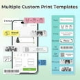 Label Maker Machine with Tape, P21 Bluetooth Label Printer, Wireless ...