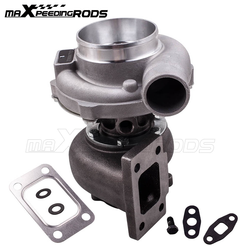 Maxpeedingrods GT3037 GT3076 T3 HUGE 4-BOLT 500+HPS Universal Turbo ...