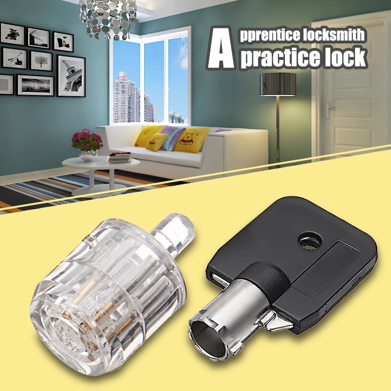Plum Lock Visable Transparent Padlock Lock For Locksmith Practice Lock ...