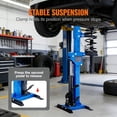 Heavy Duty Hydraulic Foot-Operated Coil Spring Compressor Tool, Fits ...