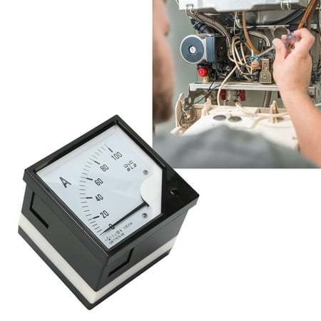 ESTINK Pointer Current Meter,Pointer Ammeter,6L2 100A/5A Analog Panel ...