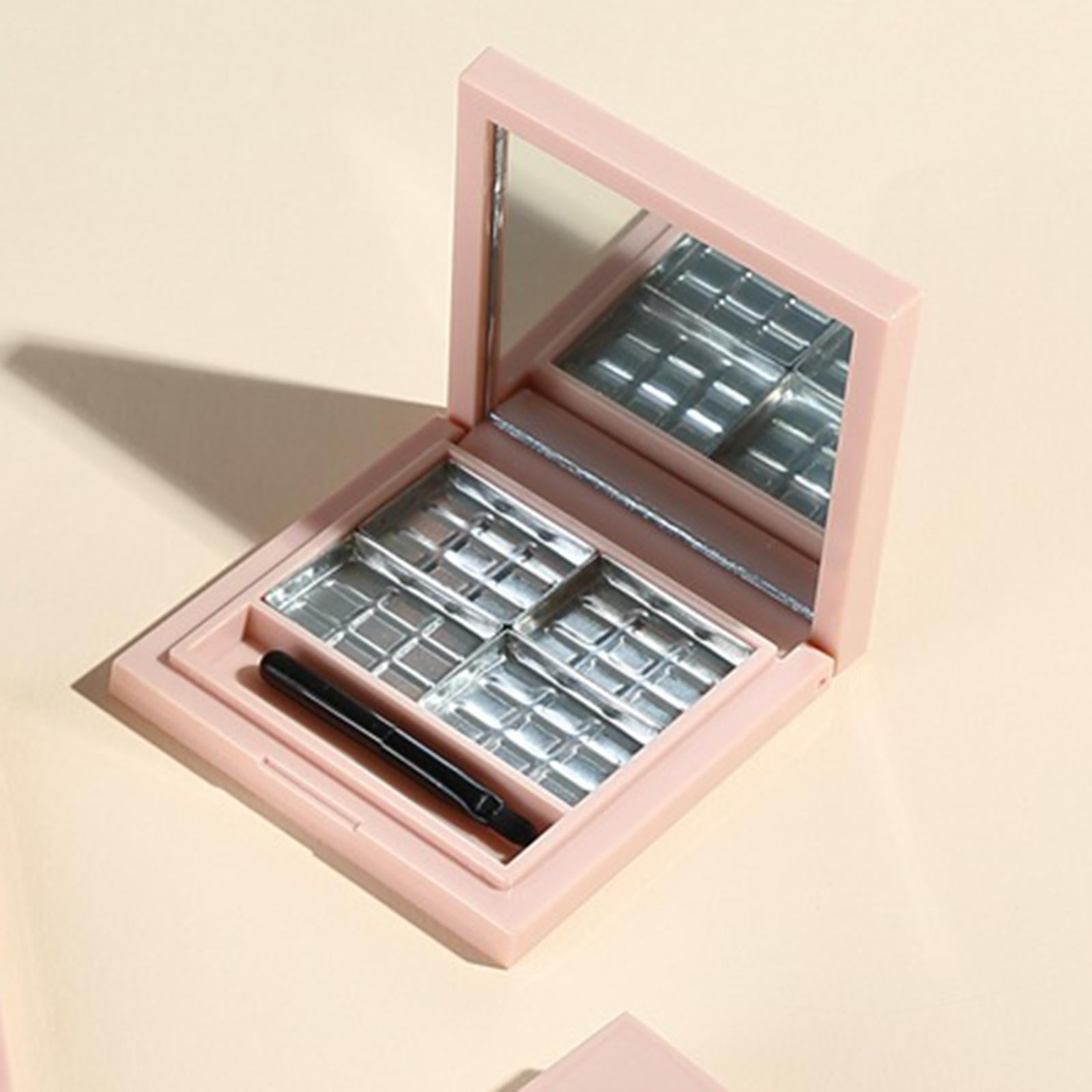 Empty Makeup Eyeshadow Palette, Empty for Eyeshadow Powder Highlighter ...