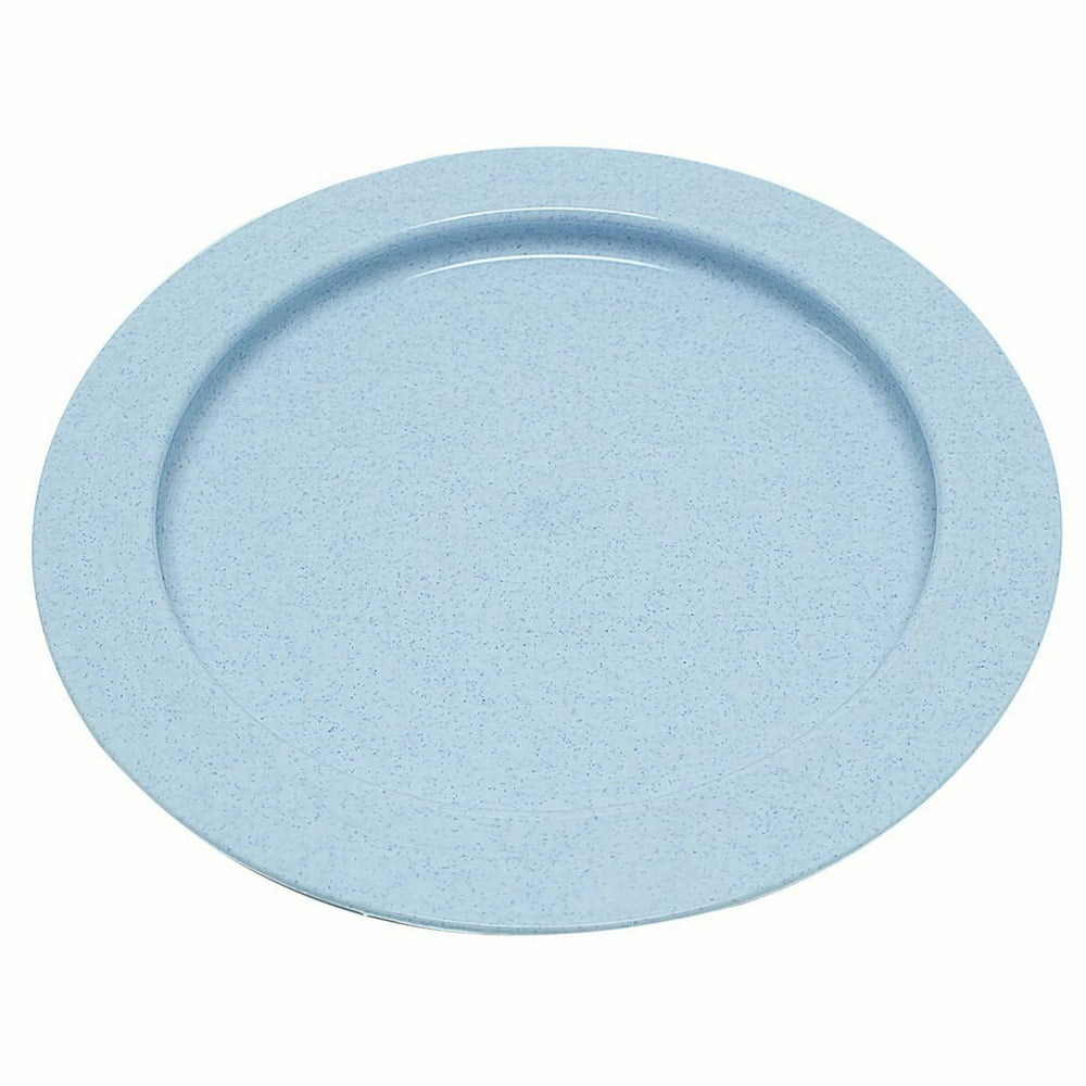 Inner lip plate, plastic, blue , 9" - Walmart.com - Walmart.com