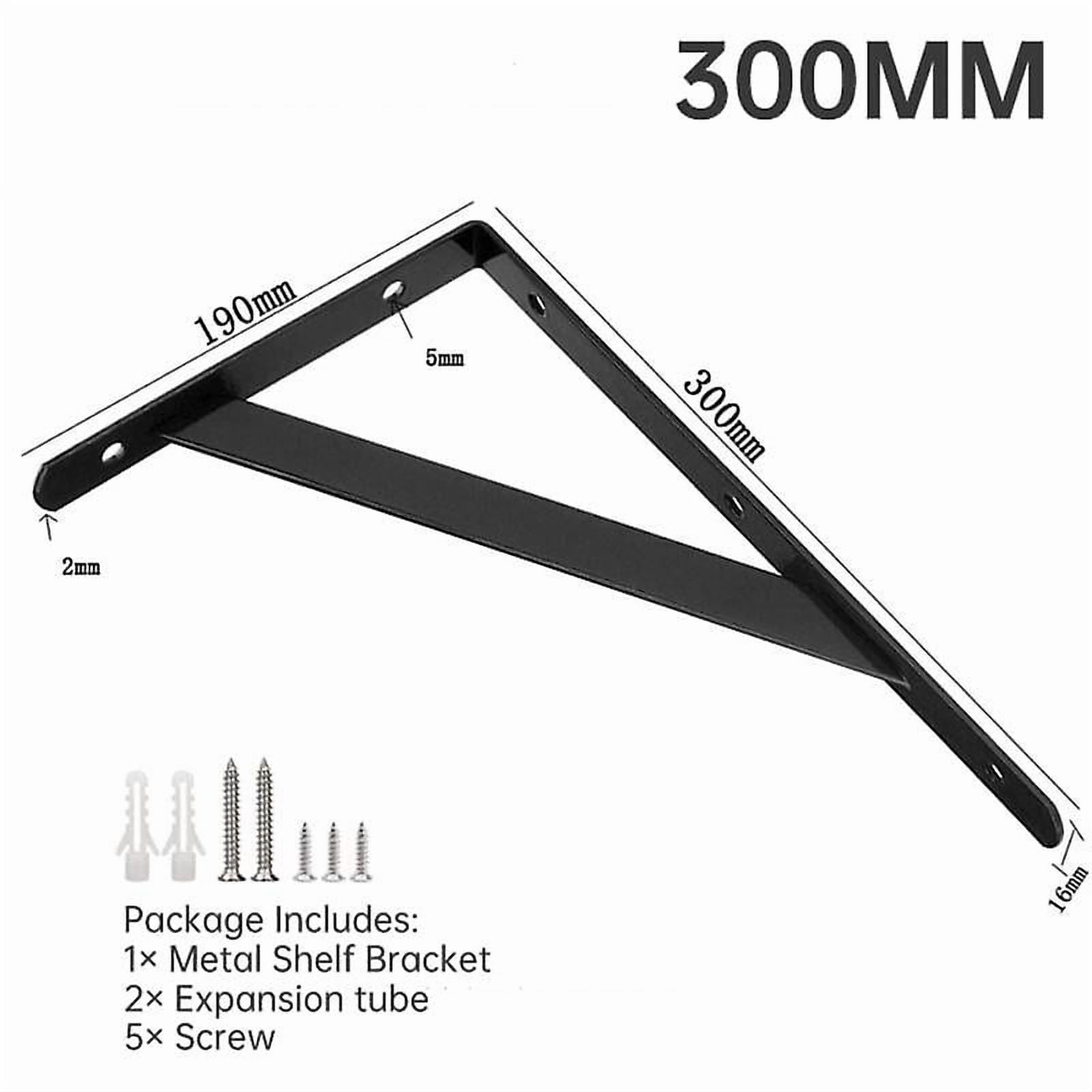 Heavy Duty Shelf Bracket Wall L Bracket Metal Support Angle Bracket For ...