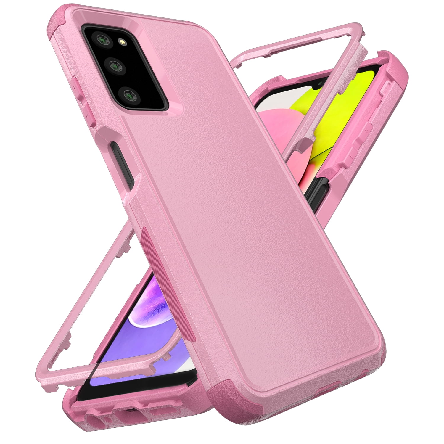 NIFFPD Galaxy A03S Phone Case, Samsung A03S Case, Shockproof Drop ...