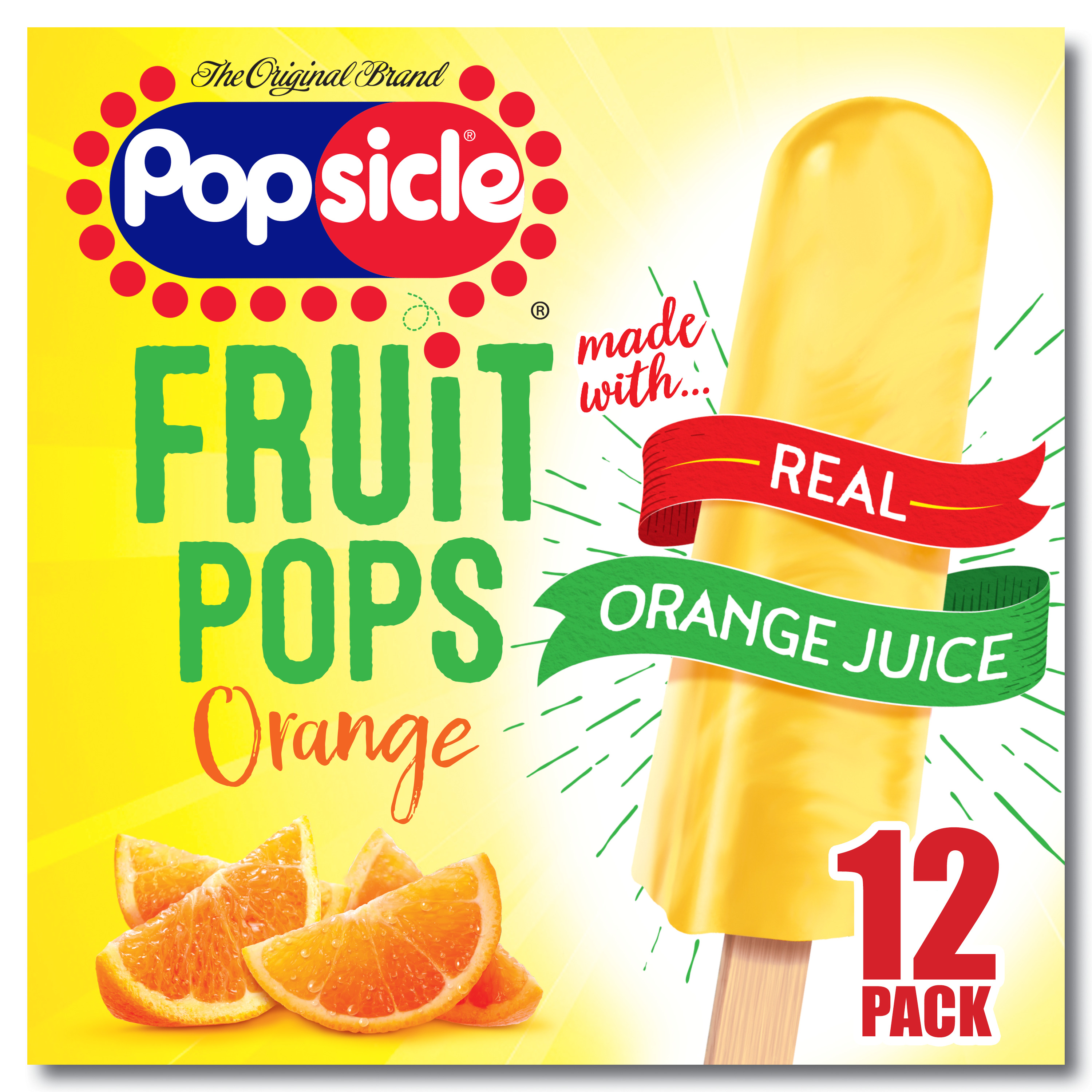 Popsicle Orange Fruit Pops, 12 ct – BrickSeek