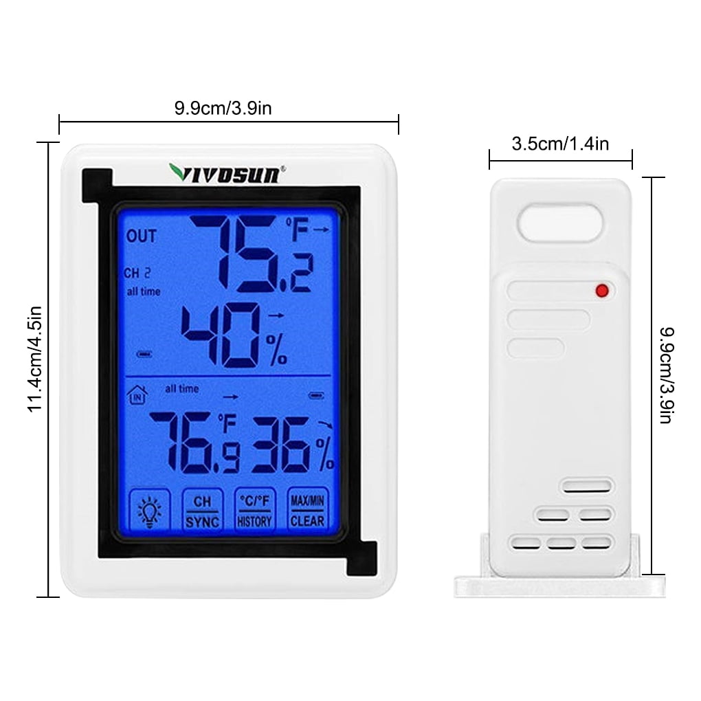 Digital Clock Temperature Clock Humidity Clock Temperature Humidity