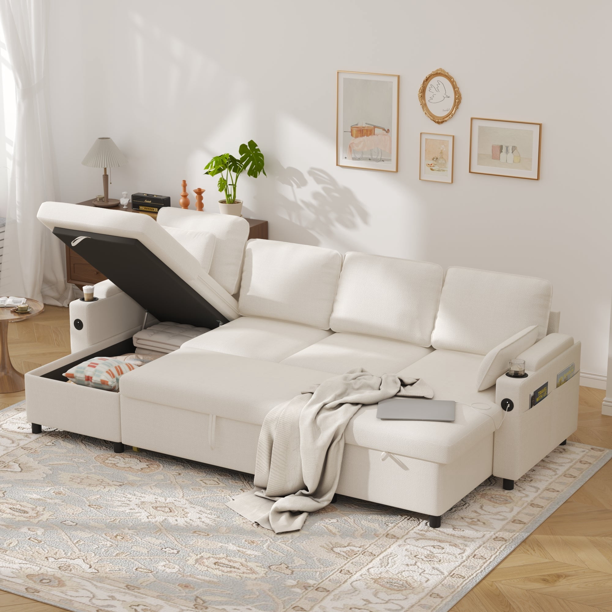 Click here for Innumia Convertible Sofa Bed Sleeper Pull Out Sect... prices