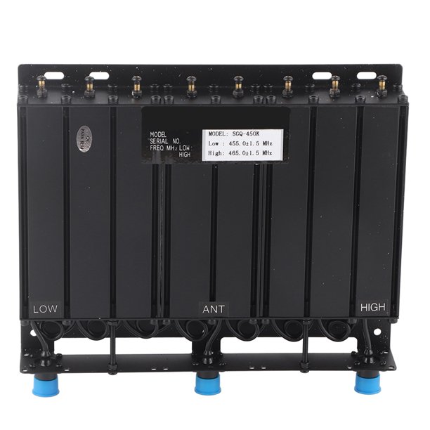 Duplexer, SGQ‑450K UHF 100W Duplexer de 8 cavidades Repetidor de radio ...
