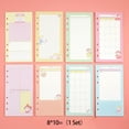 80 Sheets Refill Papers for Loose-leaf Notebook Binder Planner Journal ...