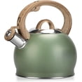 Tea Kettle Stovetop, 2.1 Quart Stove Top Whistling Tea Kettle, Teapot ...
